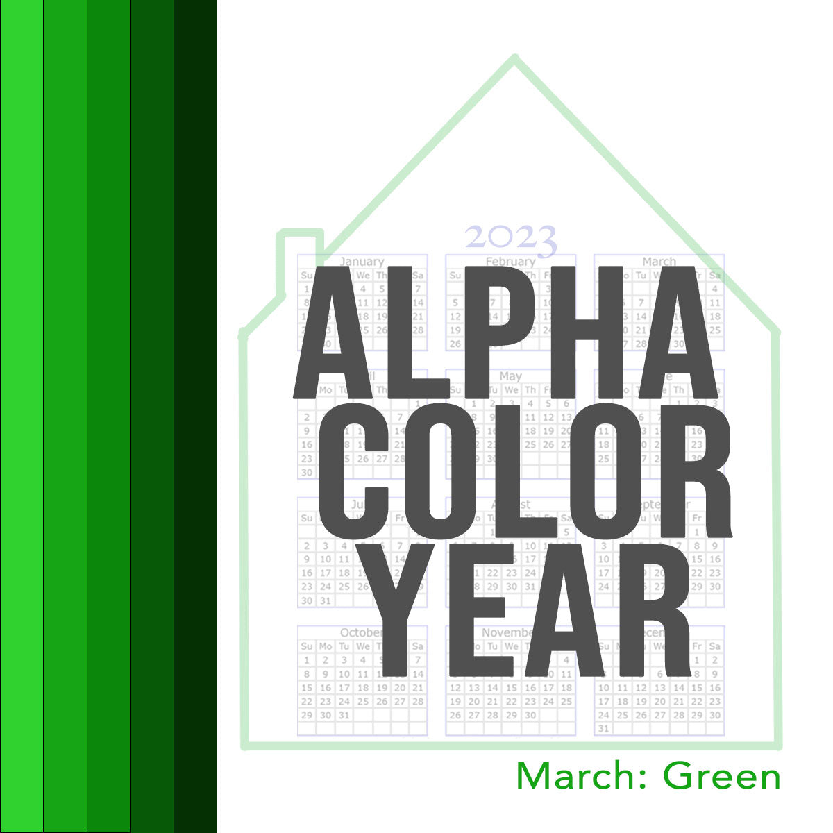 Alpha Color Green – AT Haynes House Yarns