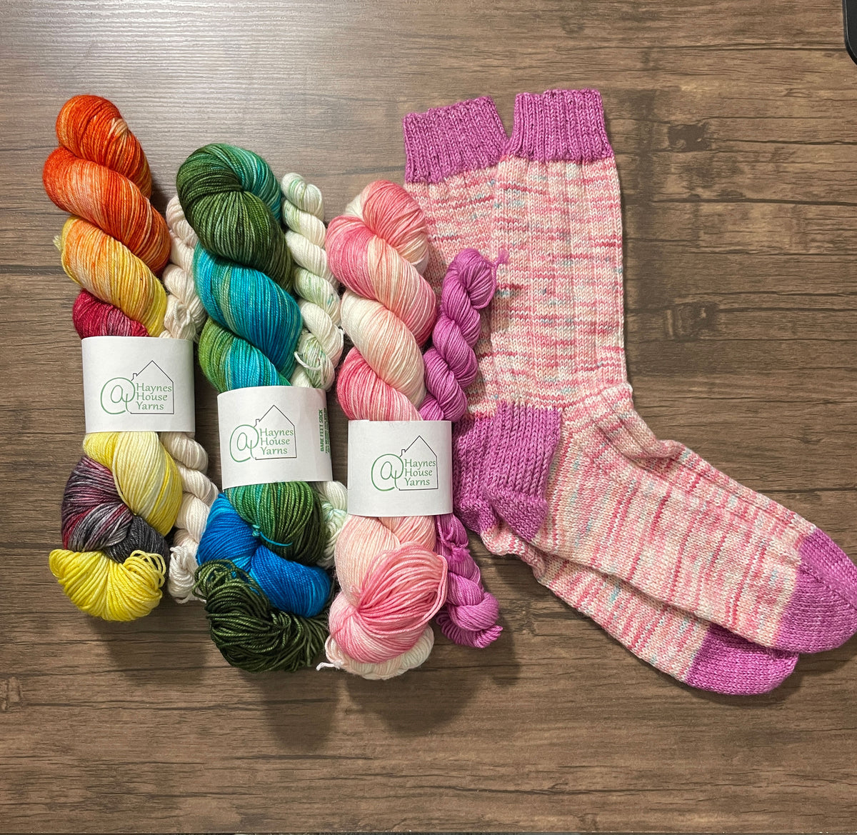AHHY Sock Sets – AT Haynes House Yarns