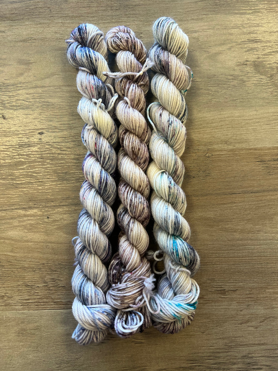 Reverse Countdown Calendar #1-Speckles – AT Haynes House Yarns