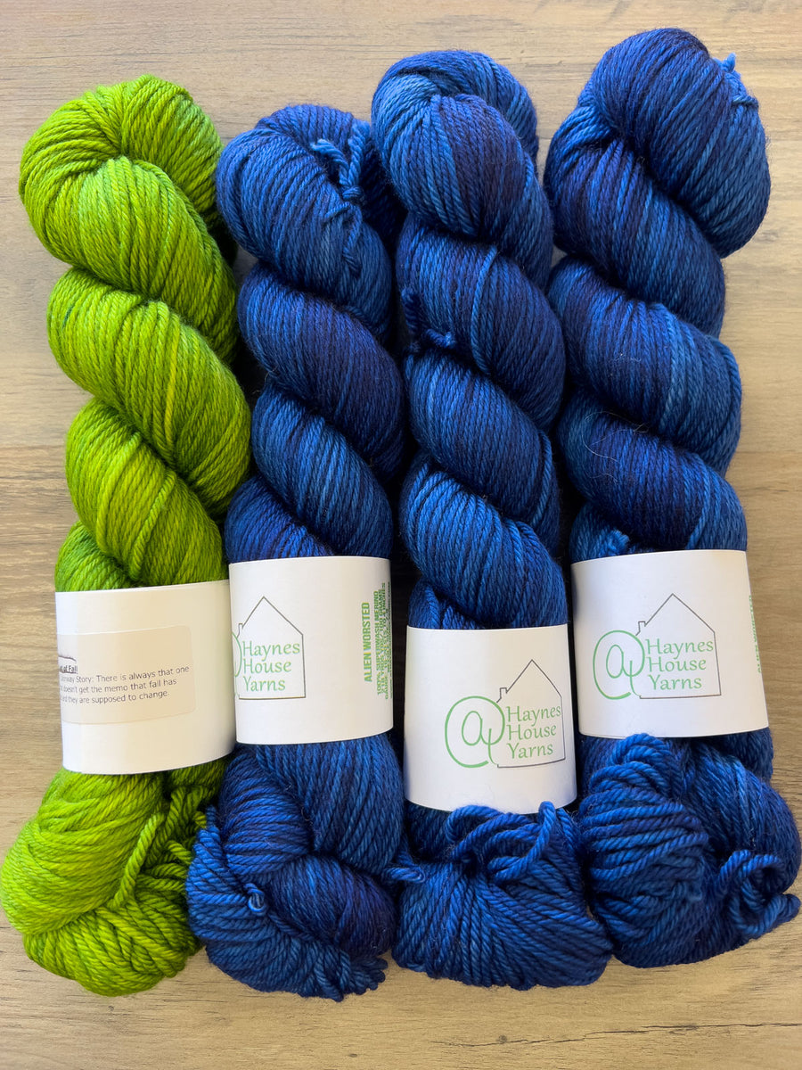 Four Skein Kits – AT Haynes House Yarns